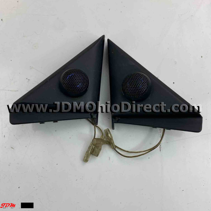 JDM EK9 Civic Internal Mirror Covers with Tweeters