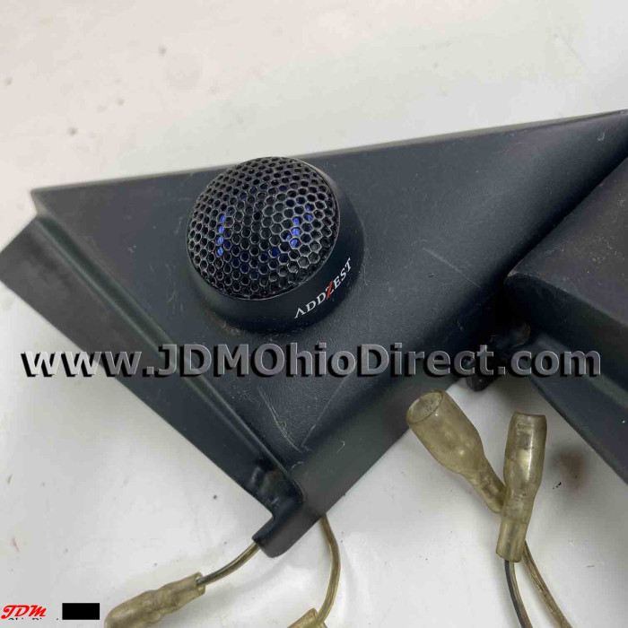 JDM EK9 Civic Internal Mirror Covers with Tweeters