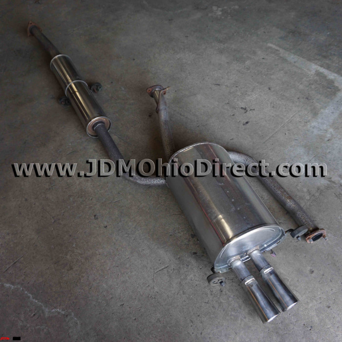 JDM BB6 Prelude SiR Muffler and B-Pipe Exhaust