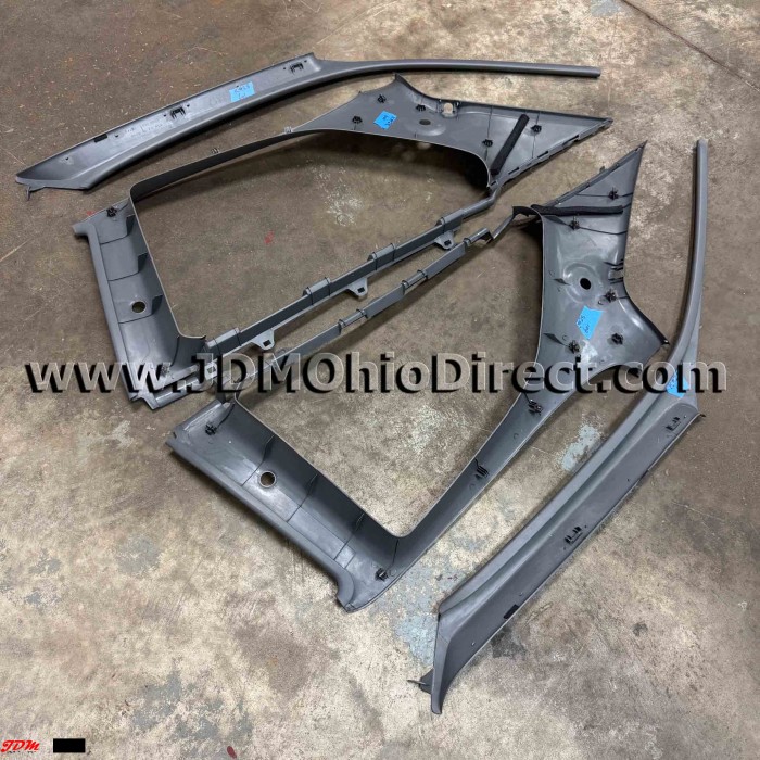 JDM EK9 Civic Type R ABC Pillar Trim Set