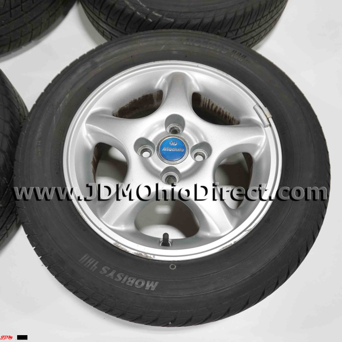 JDM Modulo Silver 14" Wheel Set