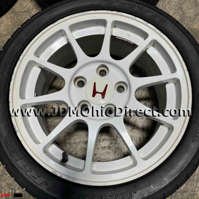 JDM DC2 Integra Type R 98spec Wheel and Tire Set