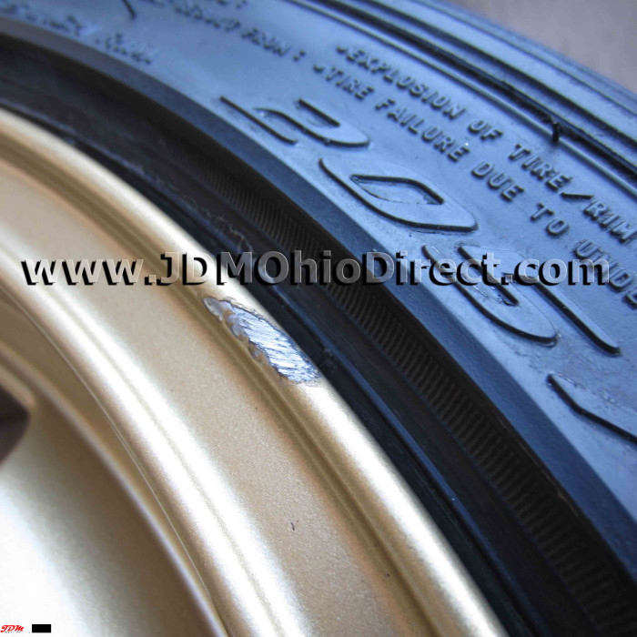 JDM Gram Lights Gold 57C Rays Wheels 16 inch 5 Lug 5x114.3