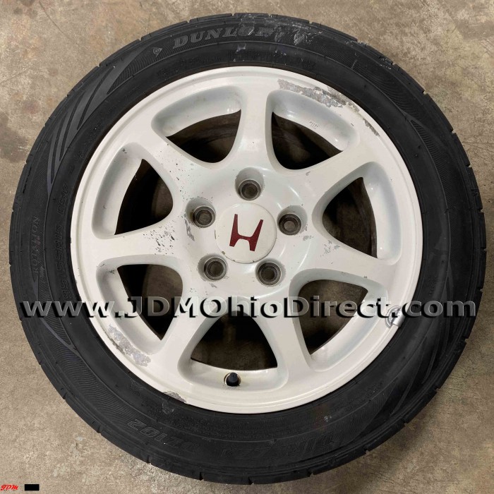 JDM EK9 Civic Type R Wheel and Tire Set