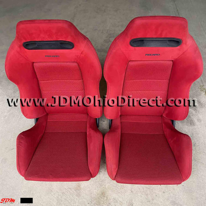 JDM EK9 Civic Type R Red Recaro Seats