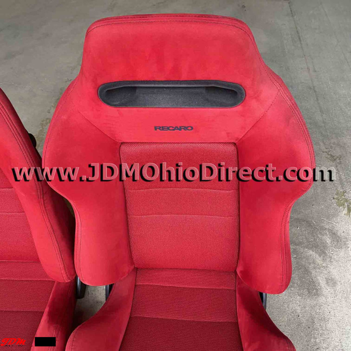 JDM EK9 Civic Type R Red Recaro Seats