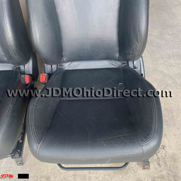 USDM Acura RSX Type S Front Leather Seats with EK Rails