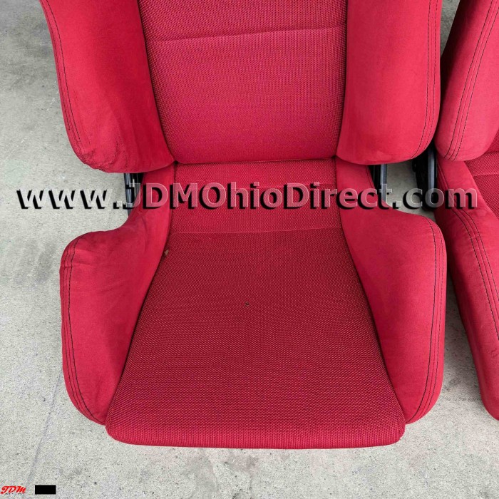 JDM EK9 Civic Type R Red Recaro Seats