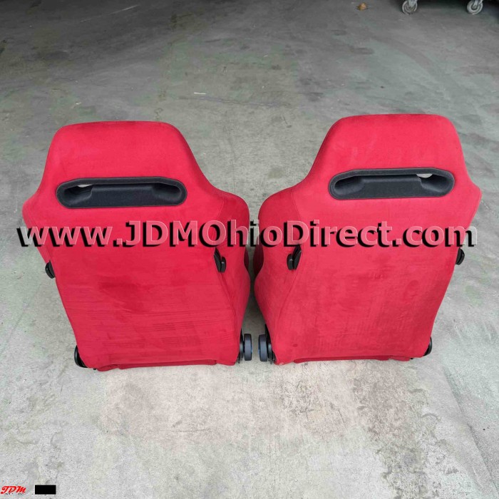 JDM EK9 Civic Type R Red Recaro Seats
