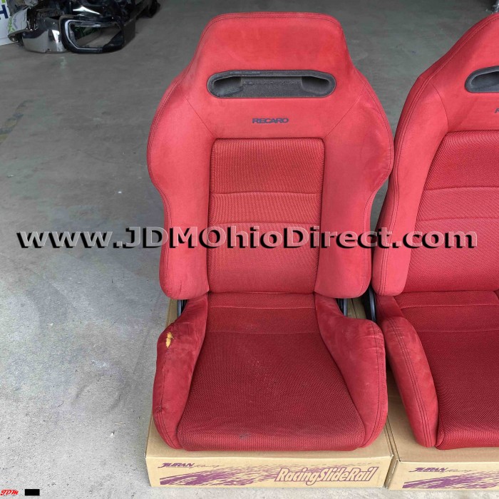 JDM EK9 Civic Type R Red Recaro Seats
