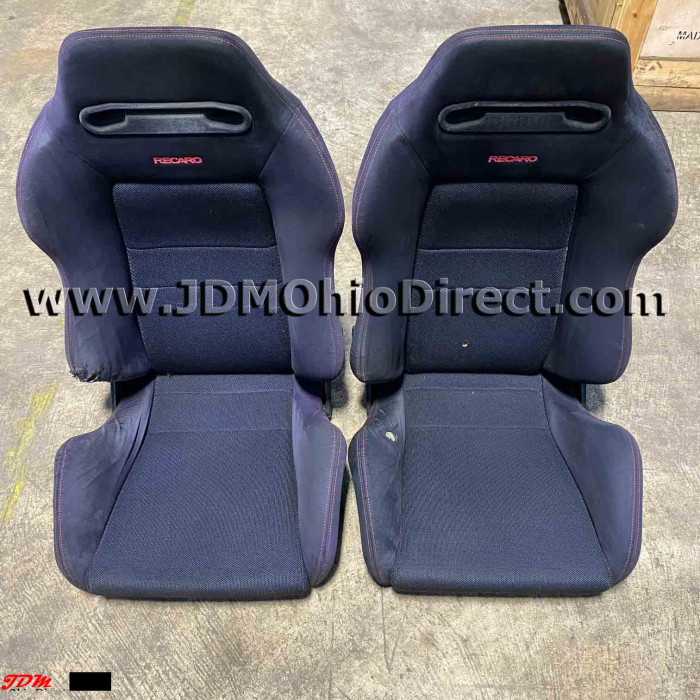 JDM DC2 Integra Type R Black SR3 Recaro Seats