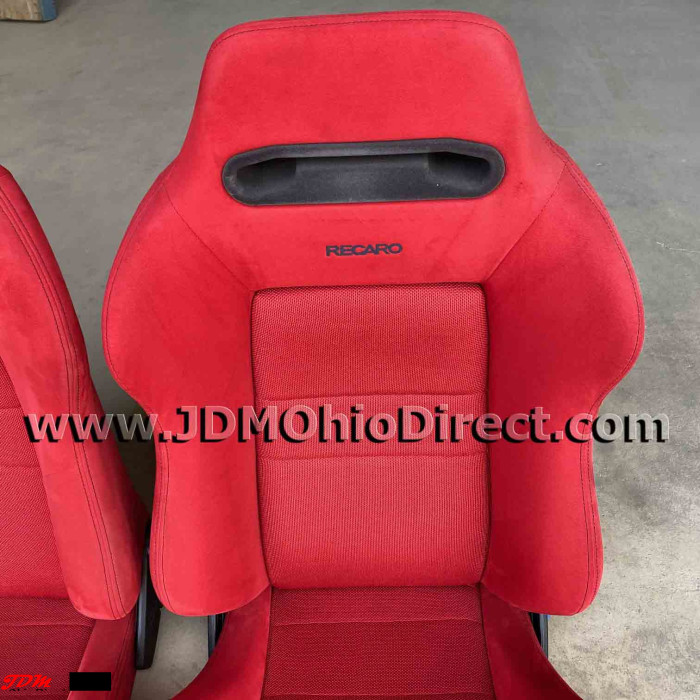 JDM EK9 Civic Type R Red Recaro Seats
