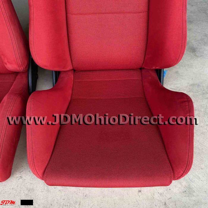 JDM EK9 Civic Type R Red Recaro Seats