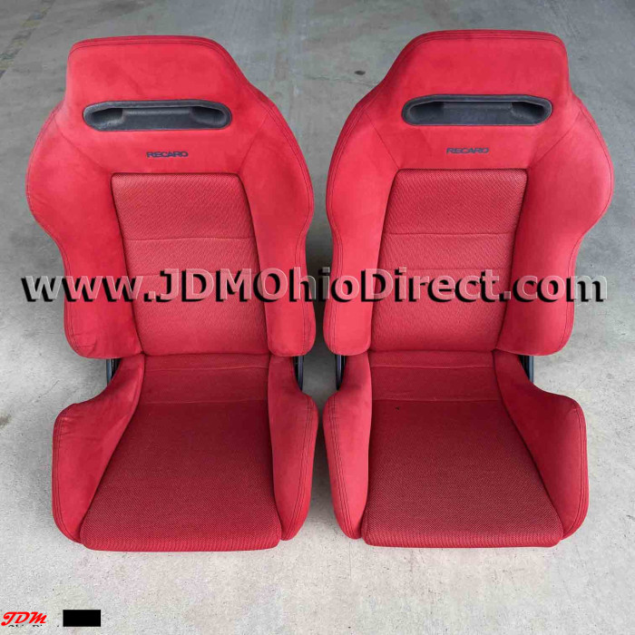 JDM EK9 Civic Type R Red Recaro Seats